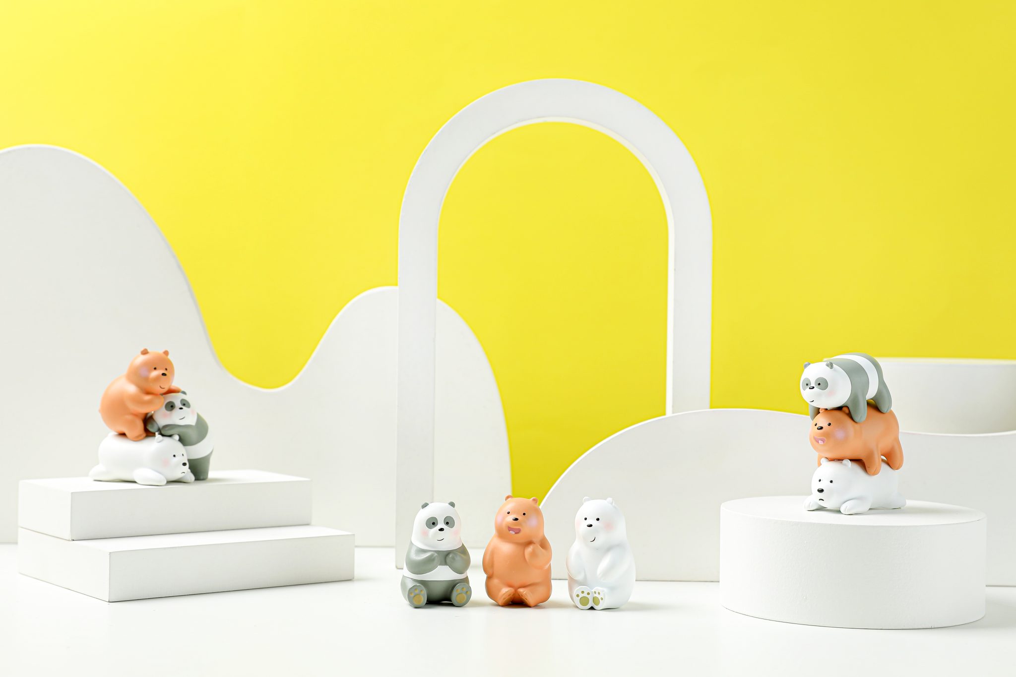 We Bare Bears Stacking Series – Miniso Home Romania