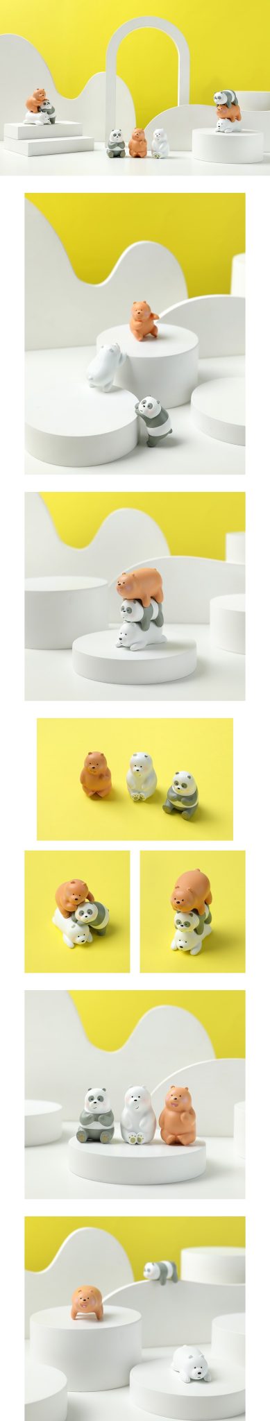 We Bare Bears Stacking Series – Miniso Home Romania