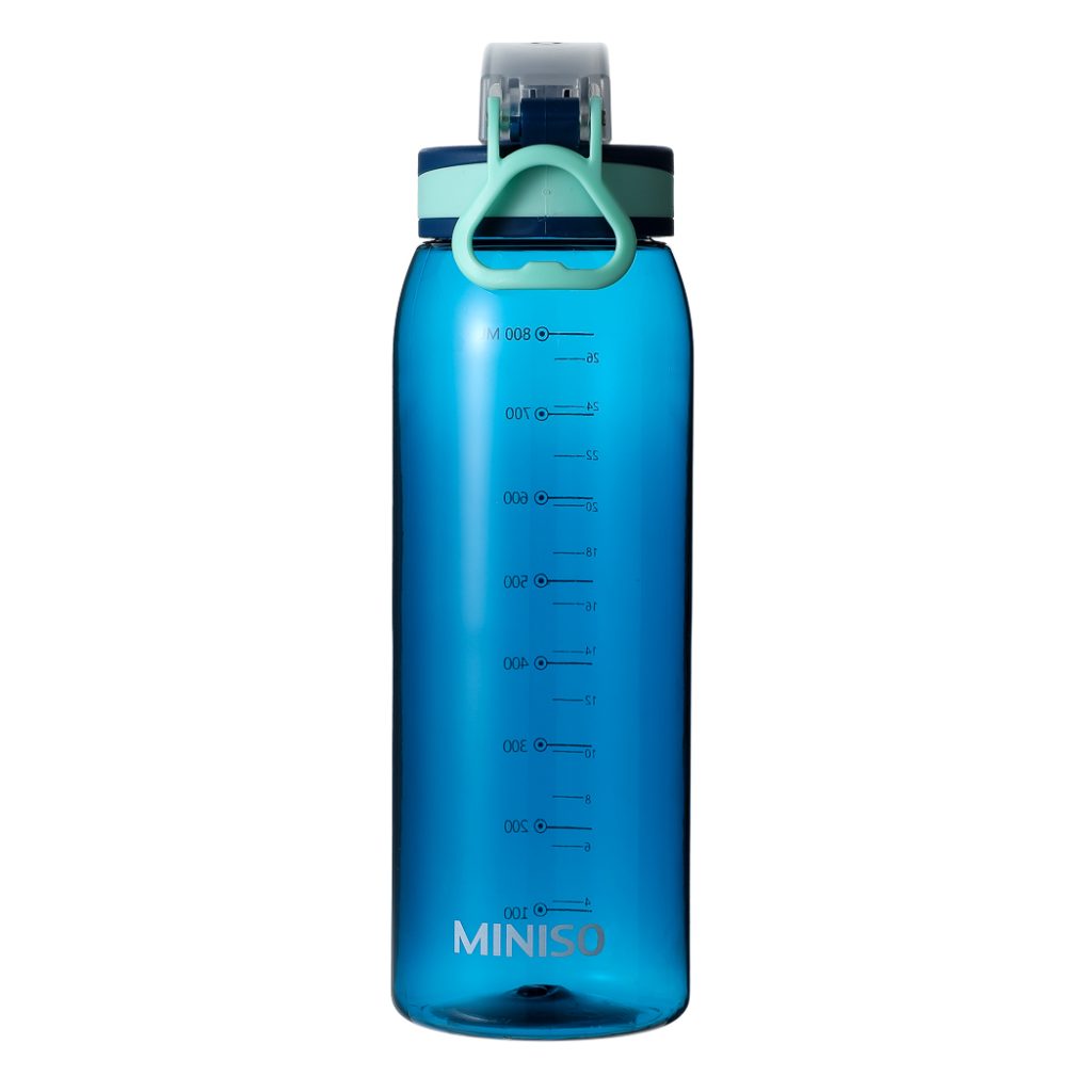 Plastic Cool Water Bottle with Handle – Miniso Home Romania