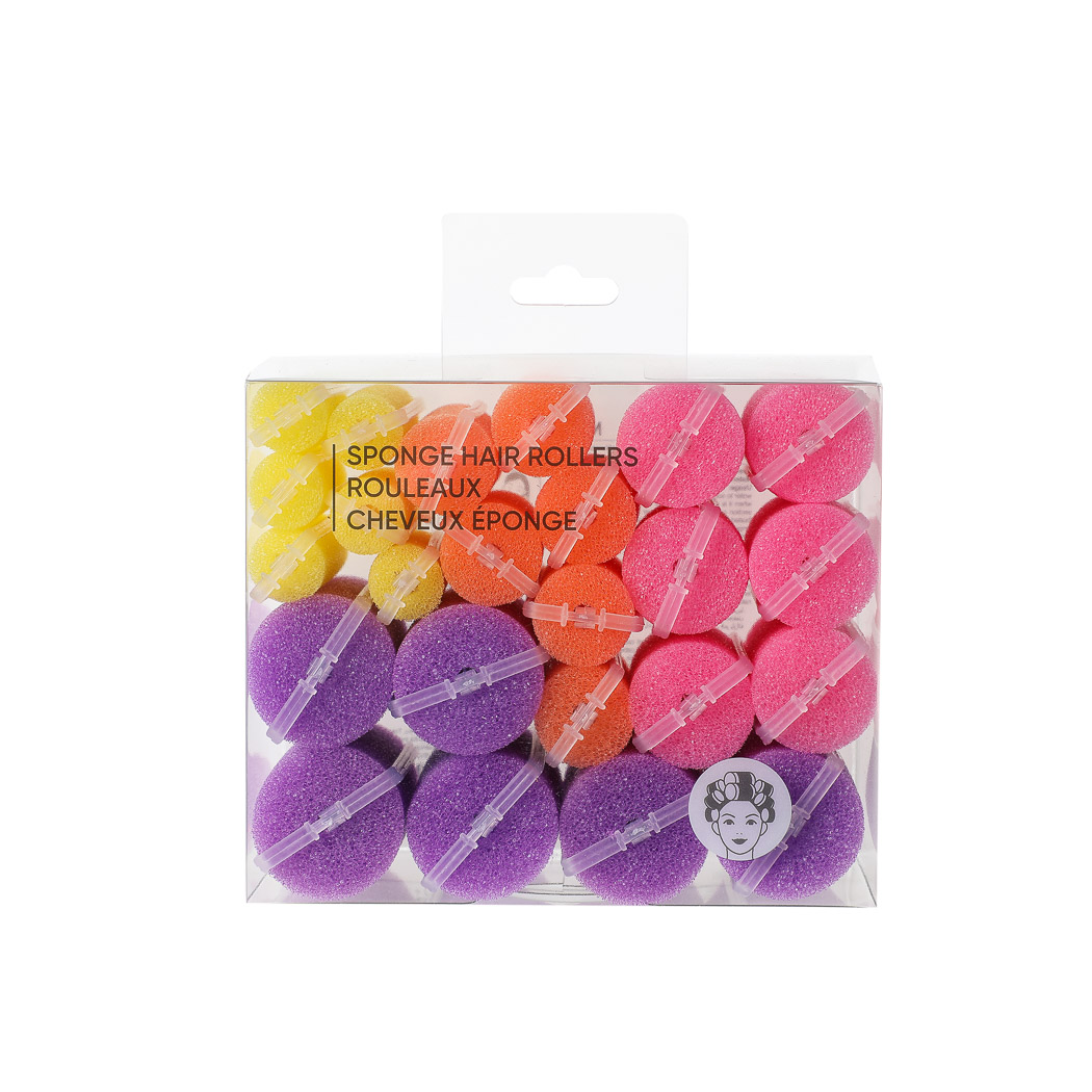 Sponge Hair Rollers (24 pcs) – Miniso Home Romania
