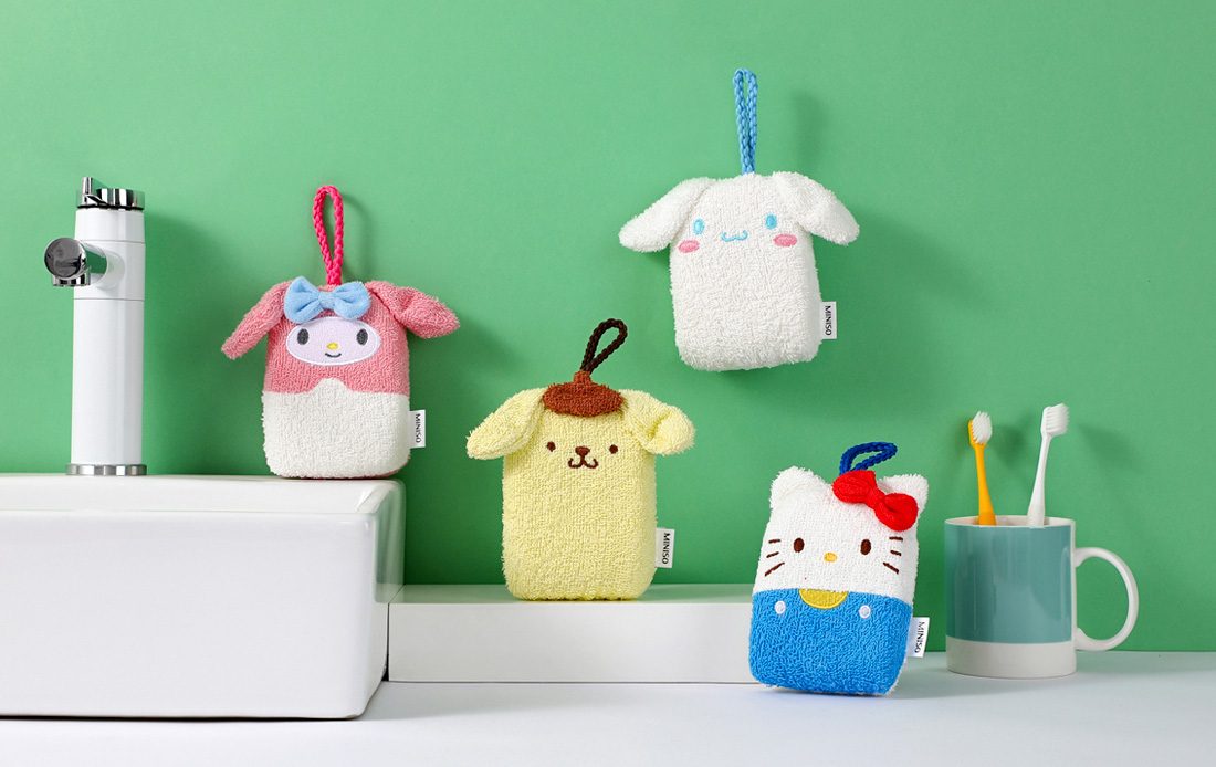 Sanrio Characters – Shower Sponge – Miniso Home Romania