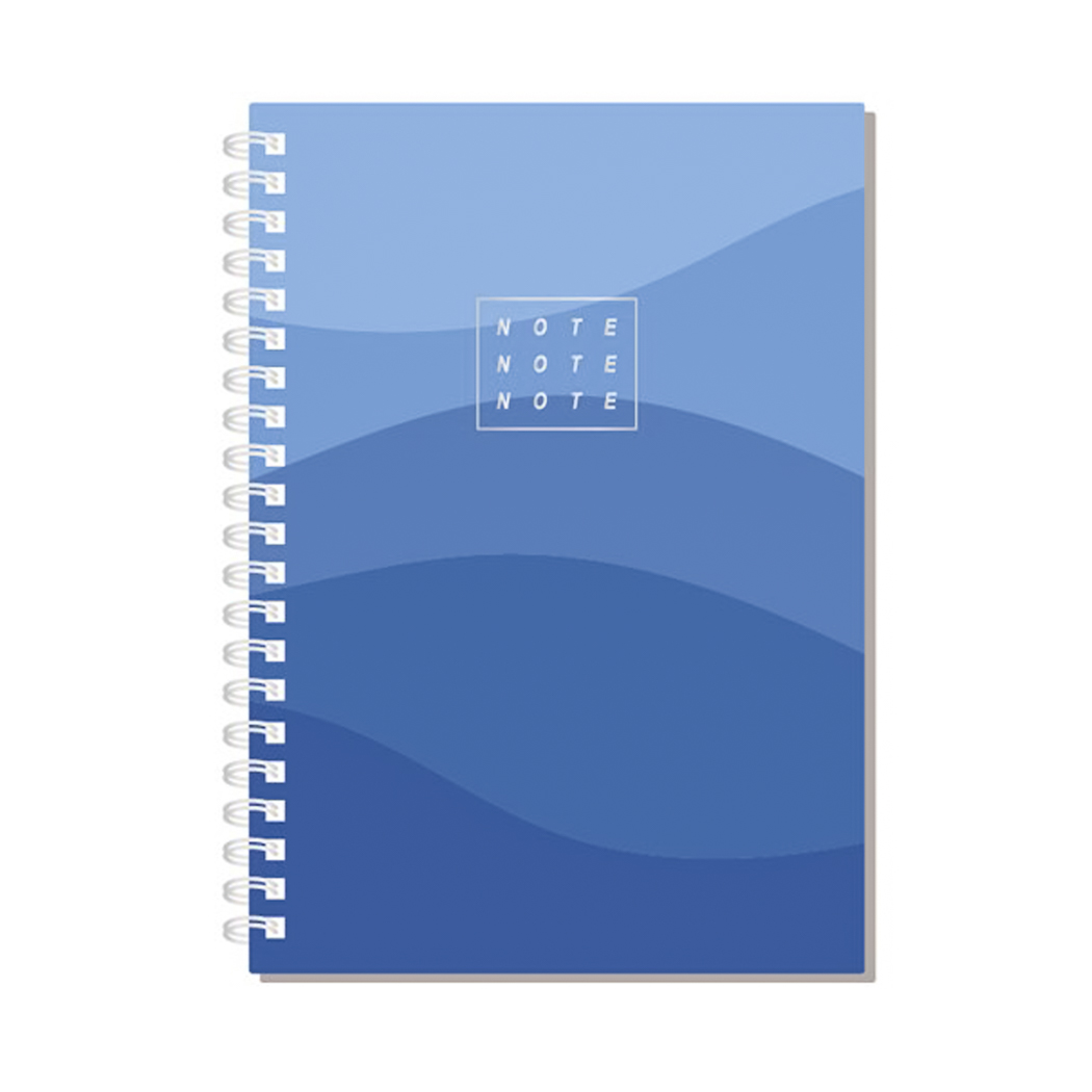 Navy Blue Series Wire-bound Graph Paper Book 100 Sheets 3 Assorted ...