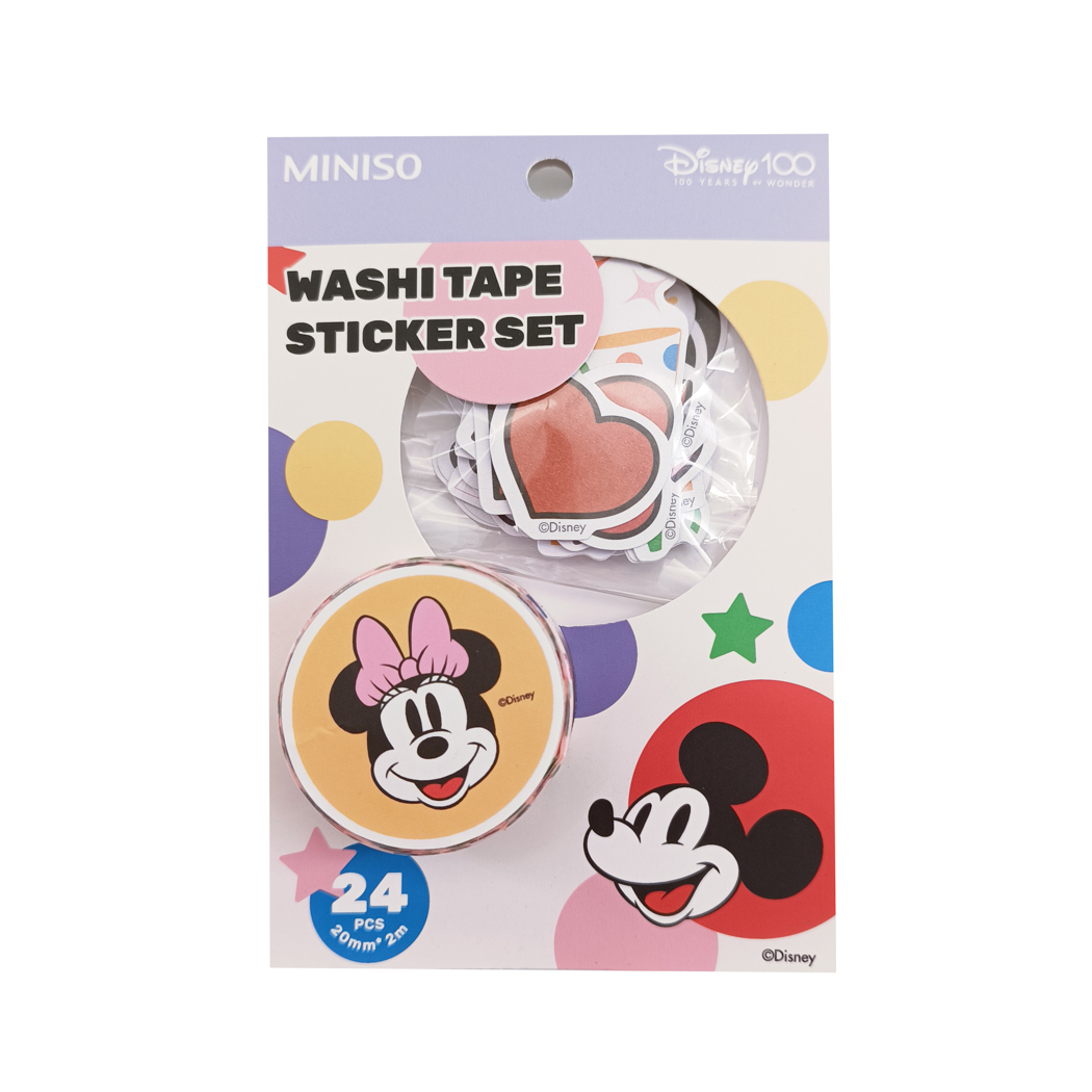 Miniso Disney 100 Celebration Adhesive Tape Sticker Set（PDQ） – Miniso ...